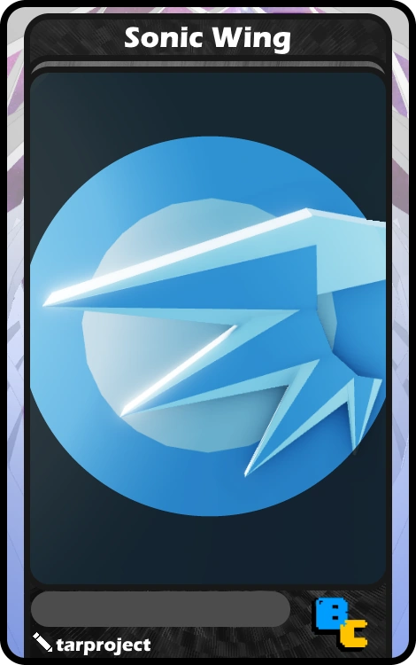 Sonic Wing | Blox Cards Wikia | Fandom