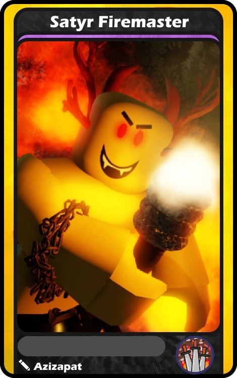 Satyr Firemaster | Blox Cards Wikia | Fandom
