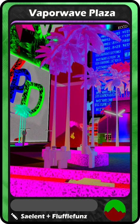 Vaporwave Plaza | Blox Cards Wikia | Fandom