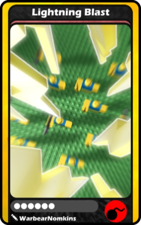 Lightning Blast (AI Card) | Blox Cards Wikia | Fandom
