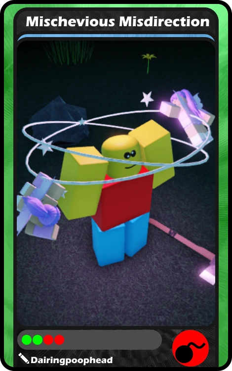 Mischievous Misdirection | Blox Cards Wikia | Fandom