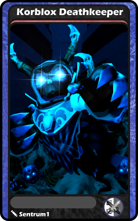 Korblox Deathkeeper | Blox Cards Wikia | Fandom