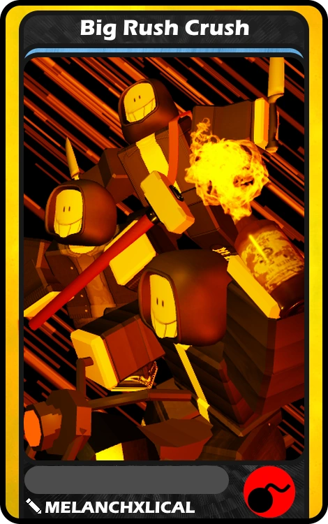Big Rush Crush | Blox Cards Wikia | Fandom