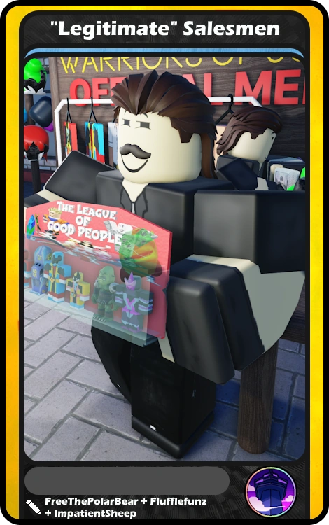 "Legitimate" Salesmen | Blox Cards Wikia | Fandom