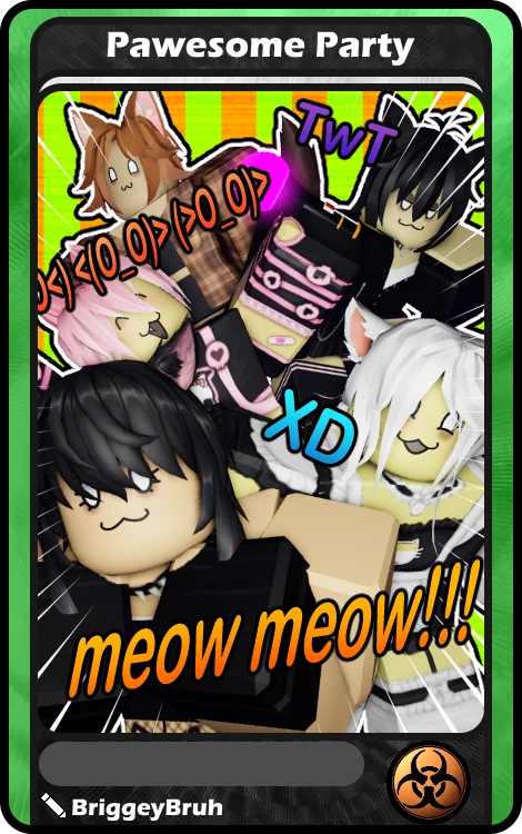 Pawesome Party | Blox Cards Wikia | Fandom