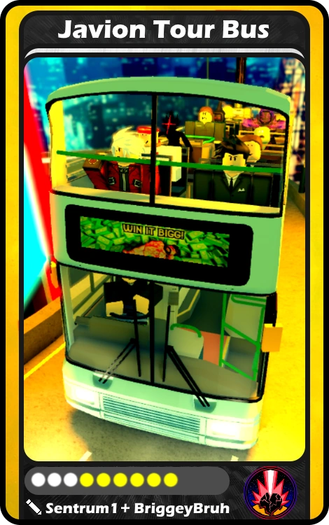 Javion Tour Bus Blox Cards Wikia Fandom