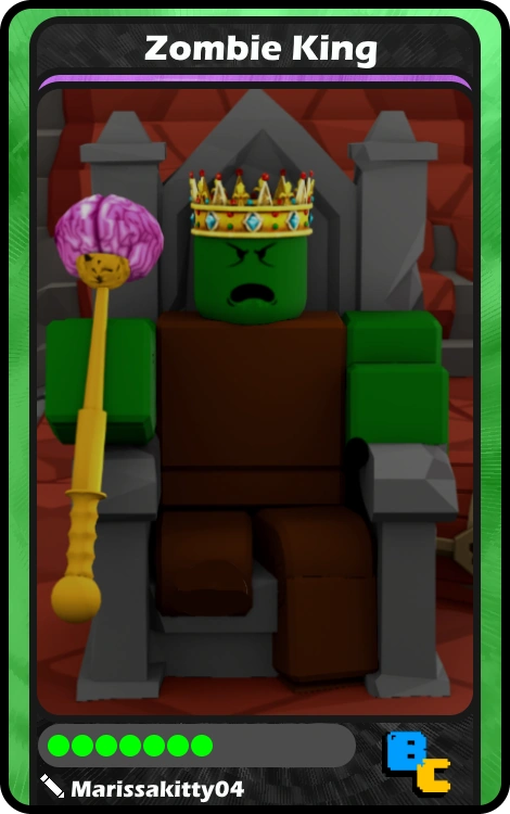 Zombie King (Legacy) | Blox Cards Wikia | Fandom