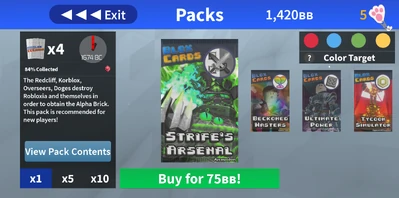 Card Packs | Blox Cards Wikia | Fandom