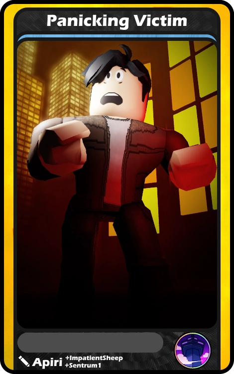 Panicking Victim | Blox Cards Wikia | Fandom