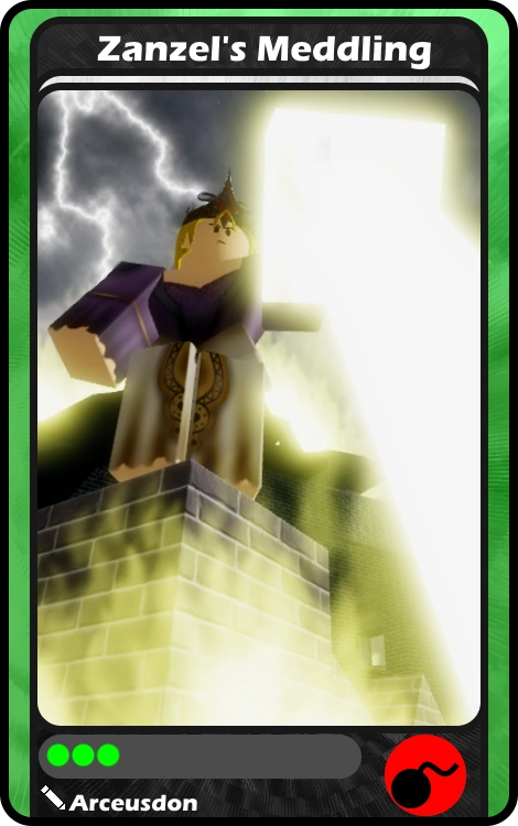 Zanzel's Meddling | Blox Cards Wikia | Fandom