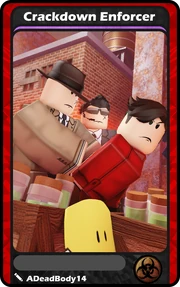 Crackdown Enforcer | Blox Cards Wikia | Fandom
