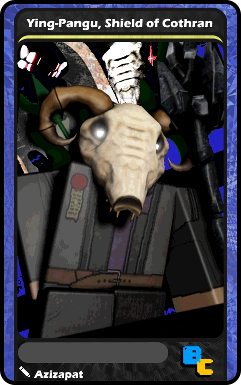 Ying-Pangu, Shield of Cothran | Blox Cards Wikia | Fandom