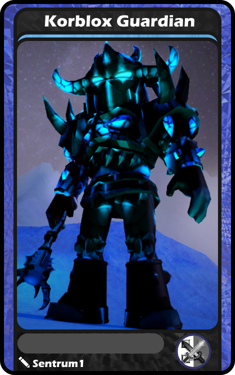 Korblox Guardian | Blox Cards Wikia | Fandom