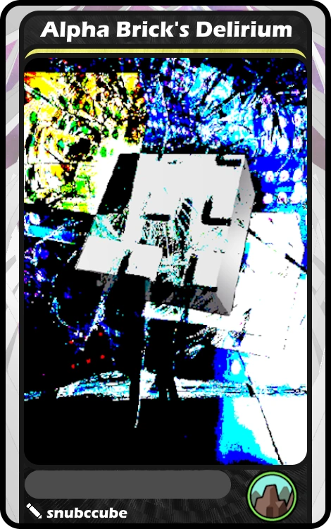 Alpha Brick's Delirium | Blox Cards Wikia | Fandom