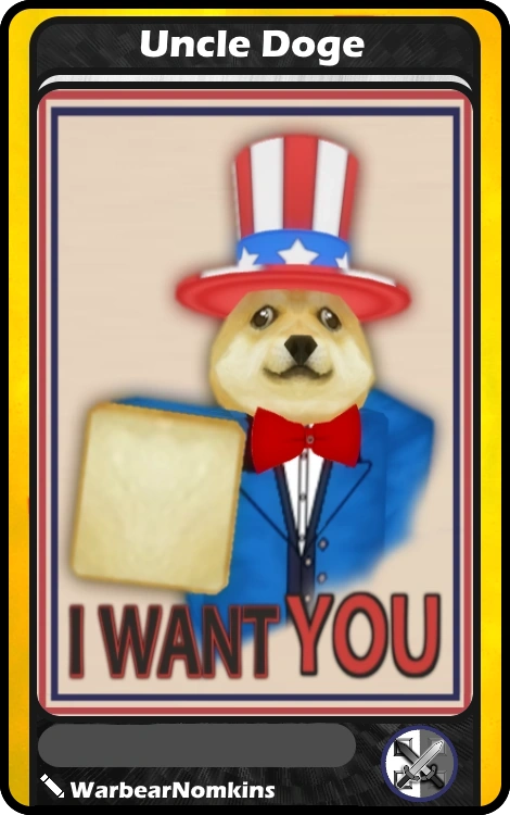 Uncle Doge | Blox Cards Wikia | Fandom