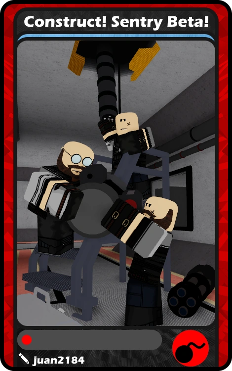 Construct! Sentry Beta! | Blox Cards Wikia | Fandom