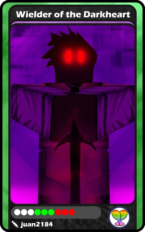 Wielder of the Darkheart | Blox Cards Wikia | Fandom