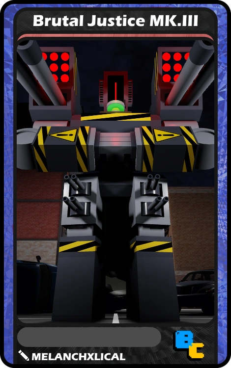Brutal Justice MK.III | Blox Cards Wikia | Fandom