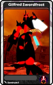 Gilfred Swordfrost | Blox Cards Wikia | Fandom