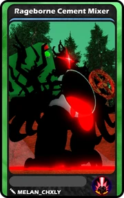 Rageborne Cement Mixer Blox Cards Wikia Fandom