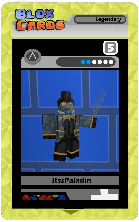 ItssPaladin (AI Card) | Blox Cards Wikia | Fandom