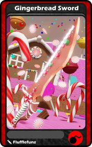 Gingerbread Sword | Blox Cards Wikia | Fandom