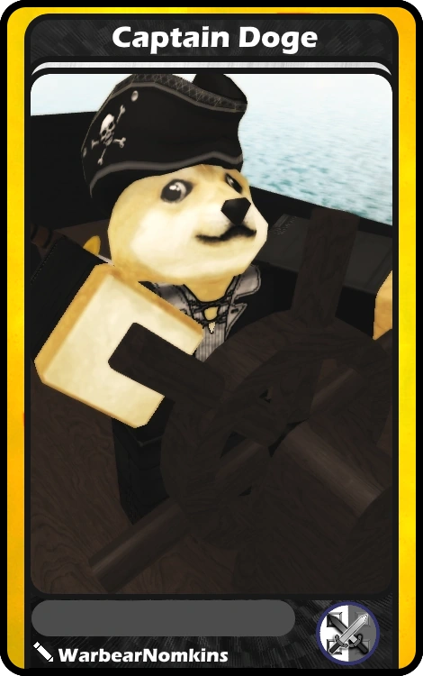 Captain Doge | Blox Cards Wikia | Fandom
