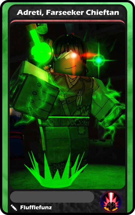 Adreti, Farseeker Chieftain | Blox Cards Wikia | Fandom