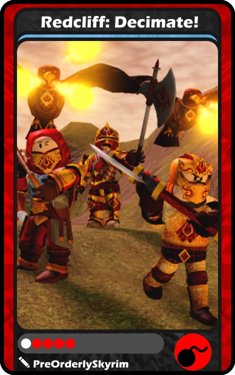 Redcliff: Decimate! | Blox Cards Wikia | Fandom