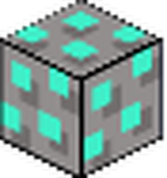 how to draw a diamond block in minecraft