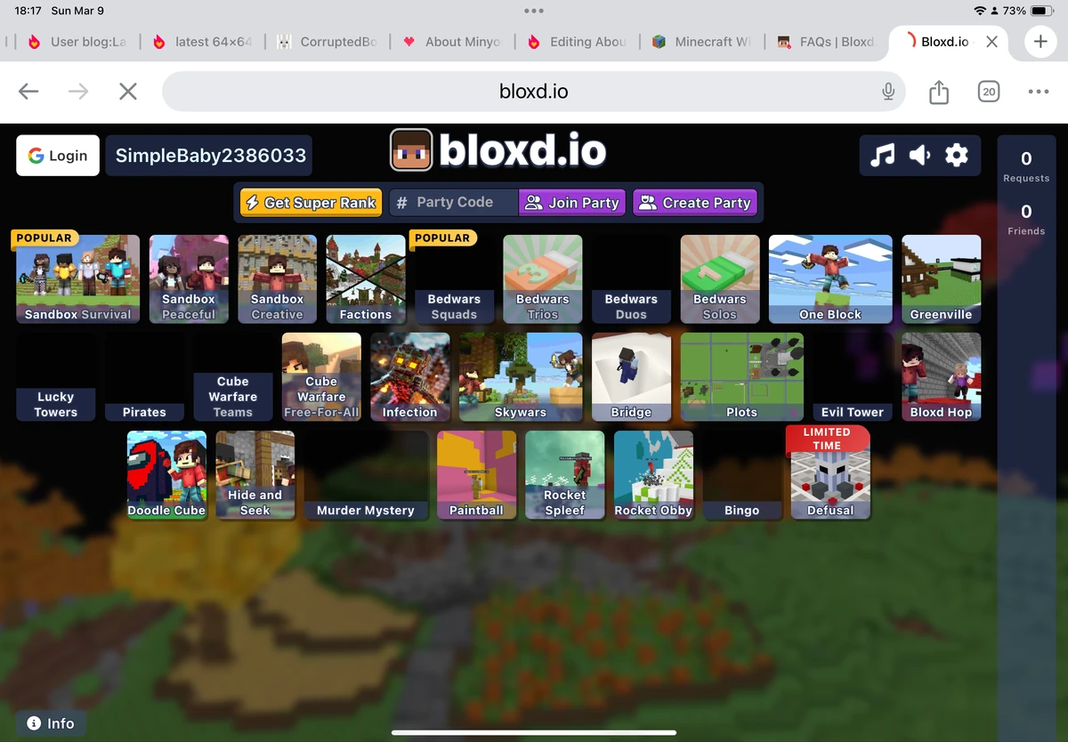Bloxd.io-play free online games! | Bloxd.io players Wiki | Fandom