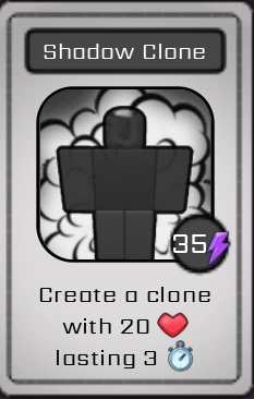 Shadow Clone | Bloxoria: School of Combat Unofficial Wiki | Fandom