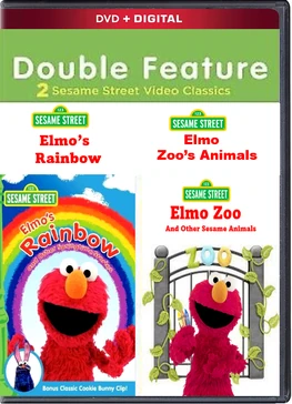Sesame Street: Elmo's Rainbow & Elmo Zoo's Animals Double Classics ...