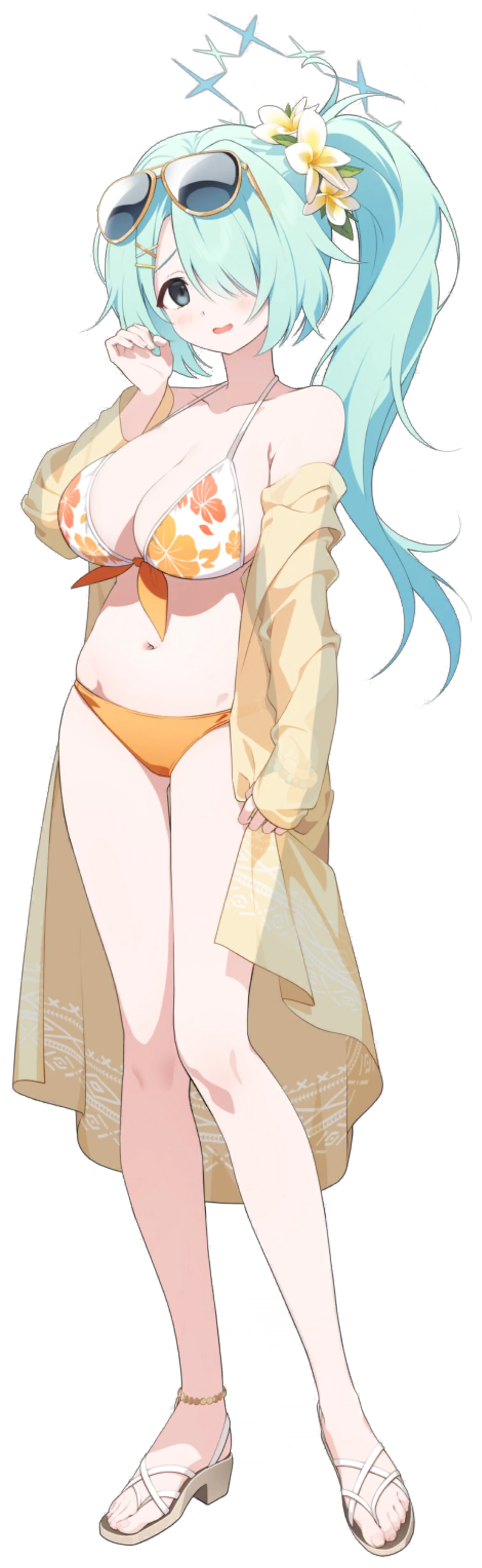 Tsuchinaga Hiyori (Swimsuit ver.) | Blue Archive Wiki | Fandom