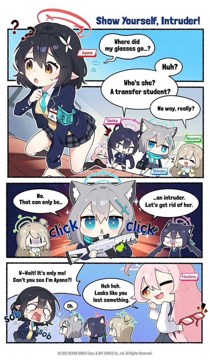 Official 4-Panel Manga (Global) | Blue Archive Wiki | Fandom