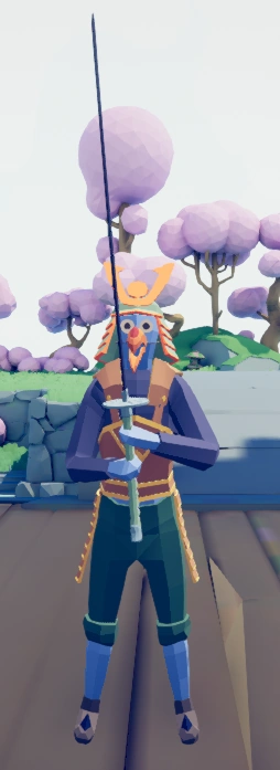 Samurai Bird | Blue Bird Kun's TABS Custom Content Wiki | Fandom