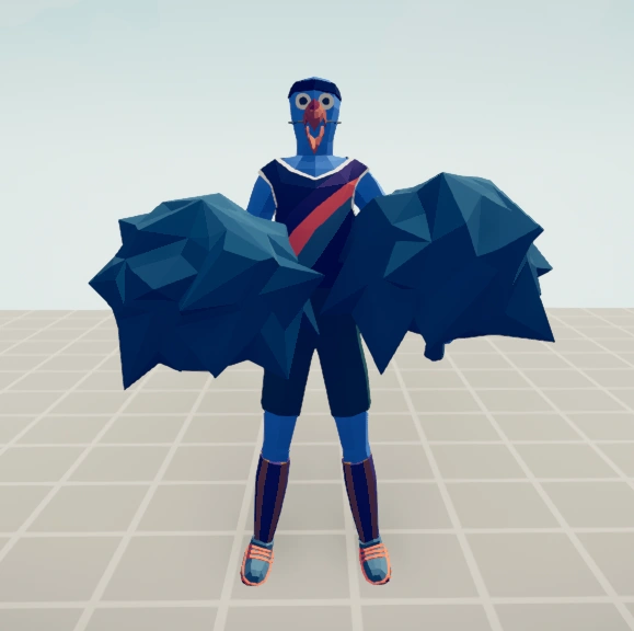 Cheerleader Bird | Blue Bird Kun's TABS Custom Content Wiki | Fandom