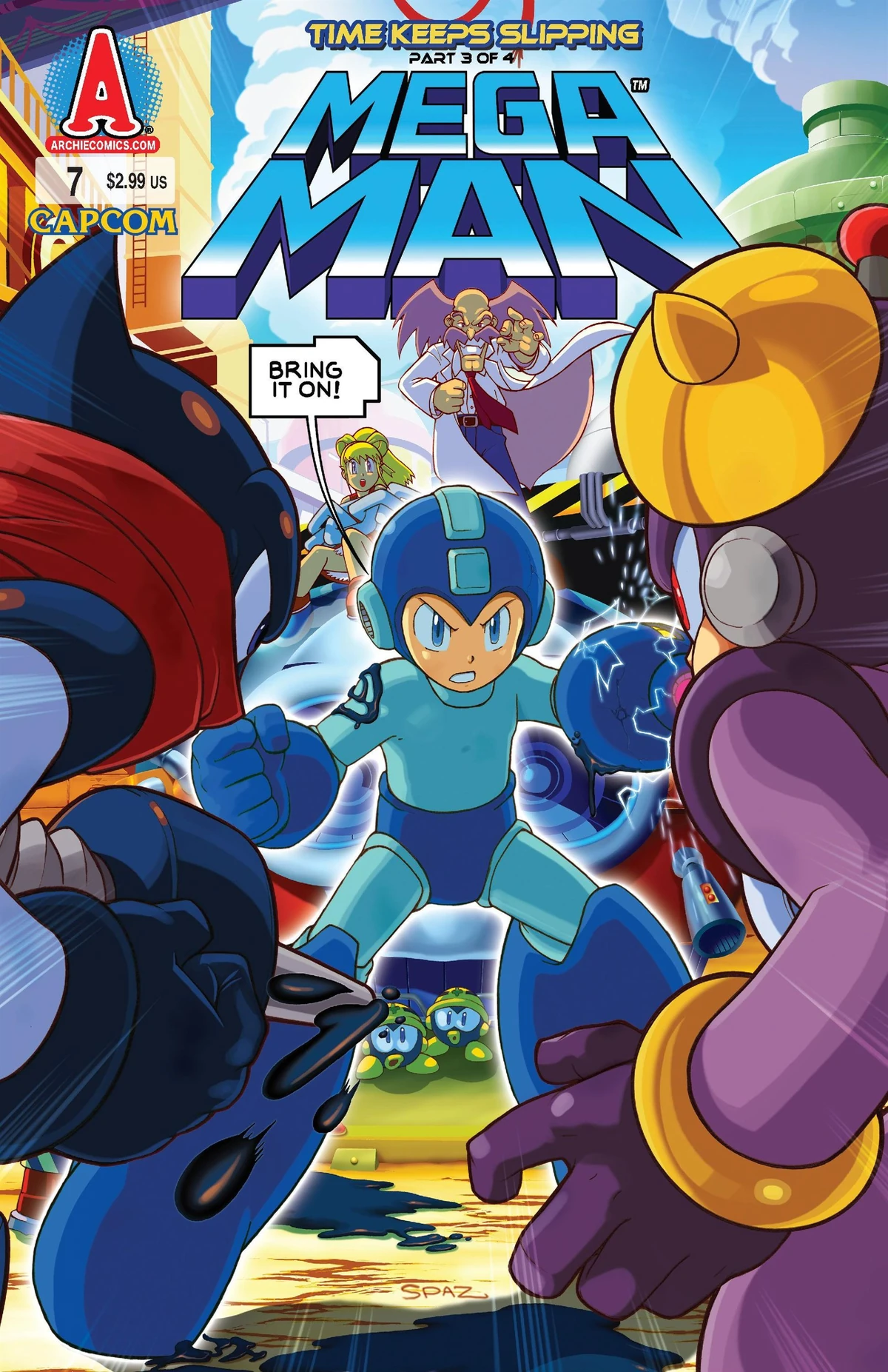 Archie Mega Man Issue 007 | Blue Bomber Comics Wiki | Fandom
