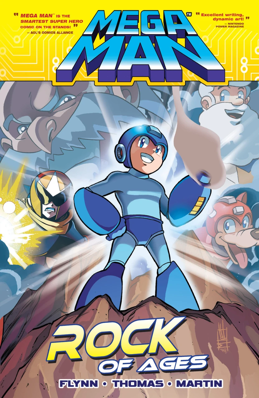 Mega Man Volume 5: Rock of Ages | Blue Bomber Comics Wiki | Fandom