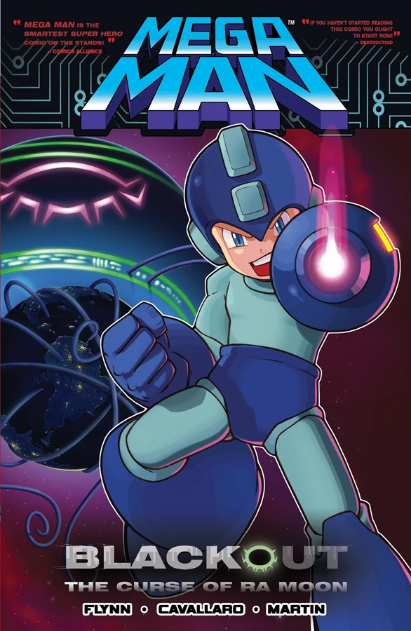 Mega Man Volume 7: Curse of the Ra Moon | Blue Bomber Comics Wiki | Fandom