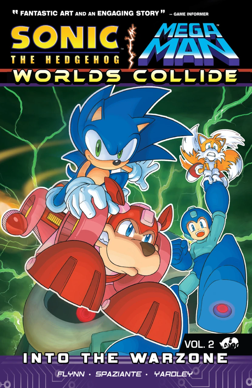 Worlds Collide Volume 2: Into the Warzone | Blue Bomber Comics Wiki ...