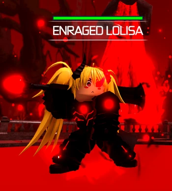 Enraged Lolisa | Blue Heater Wiki | Fandom