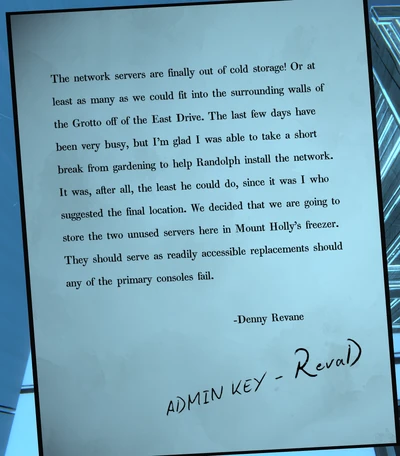 Freezer Note | Blue Prince Wiki | Fandom