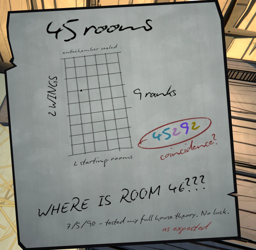 Hovel Note | Blue Prince Wiki | Fandom