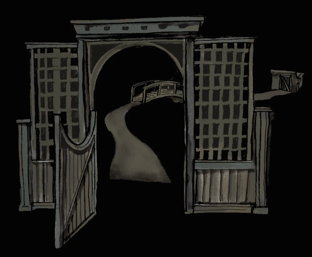 West Gate Path | Blue Prince Wiki | Fandom