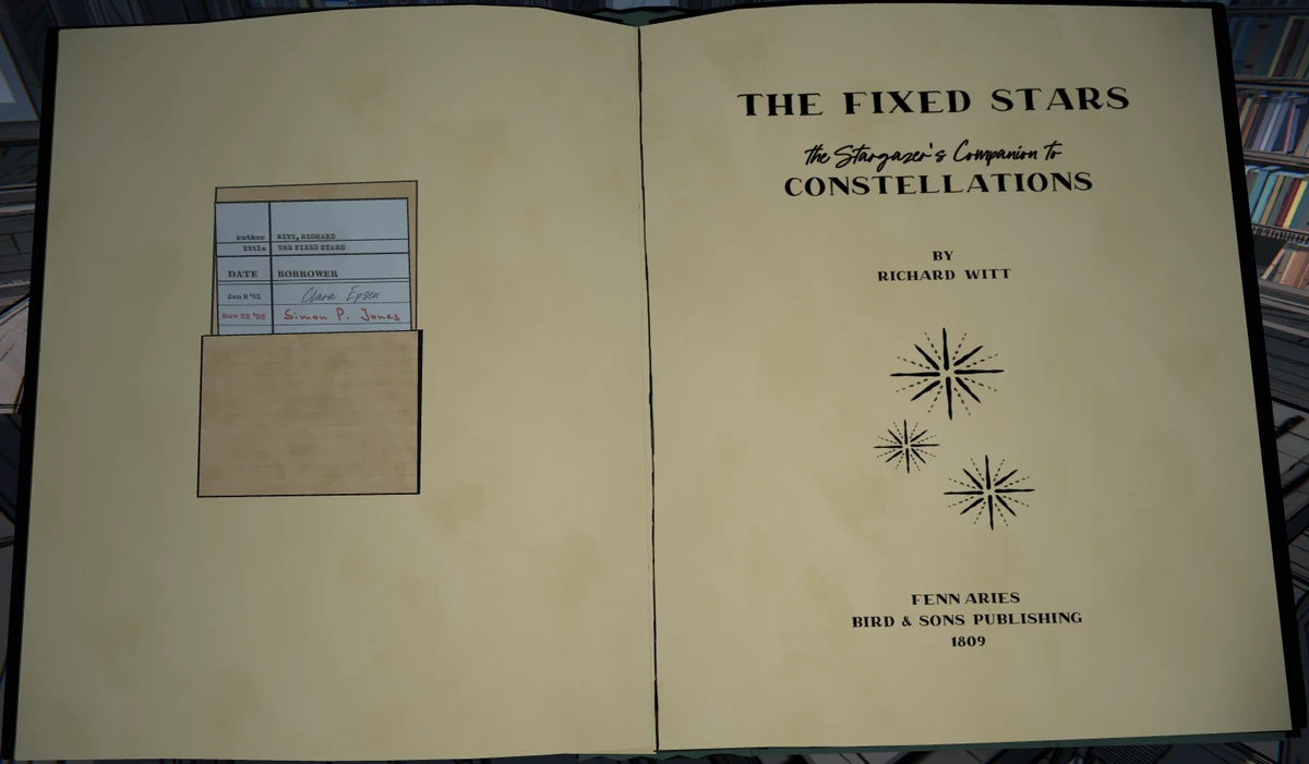 The Fixed Stars | Blue Prince Wiki | Fandom