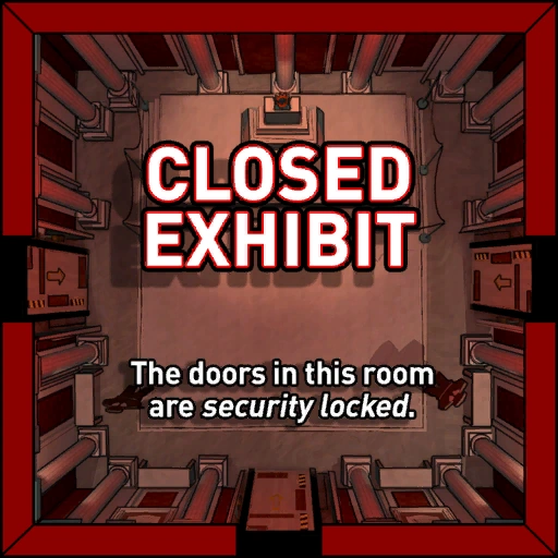 Closed Exhibit | Blue Prince Wiki | Fandom