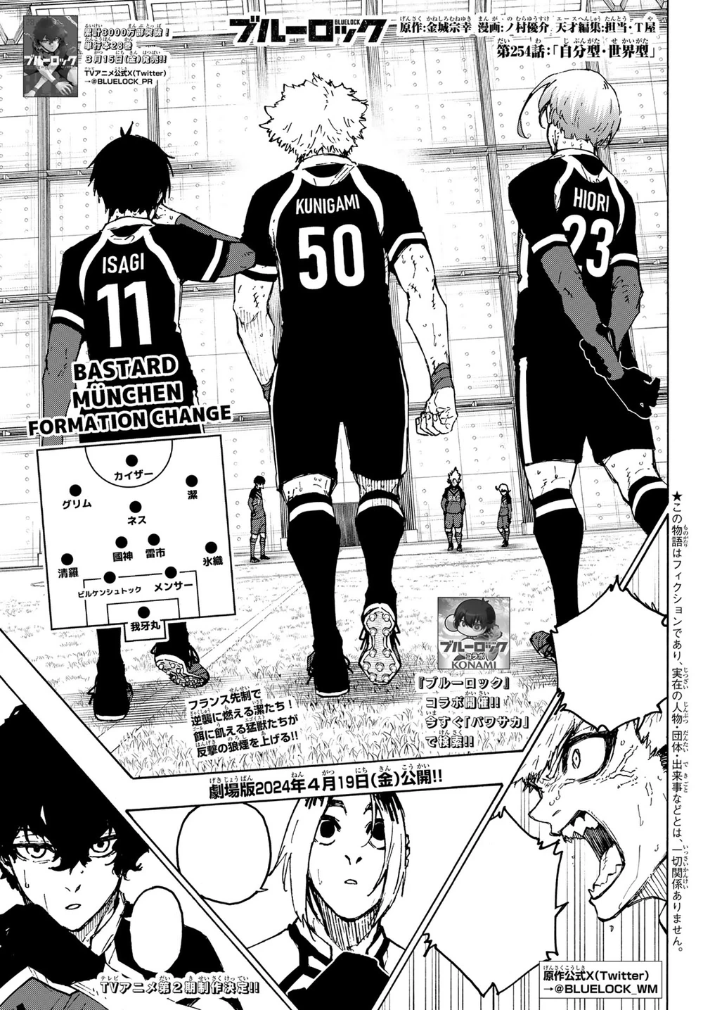 Chapitre 254 | Wiki Blue Lock | Fandom