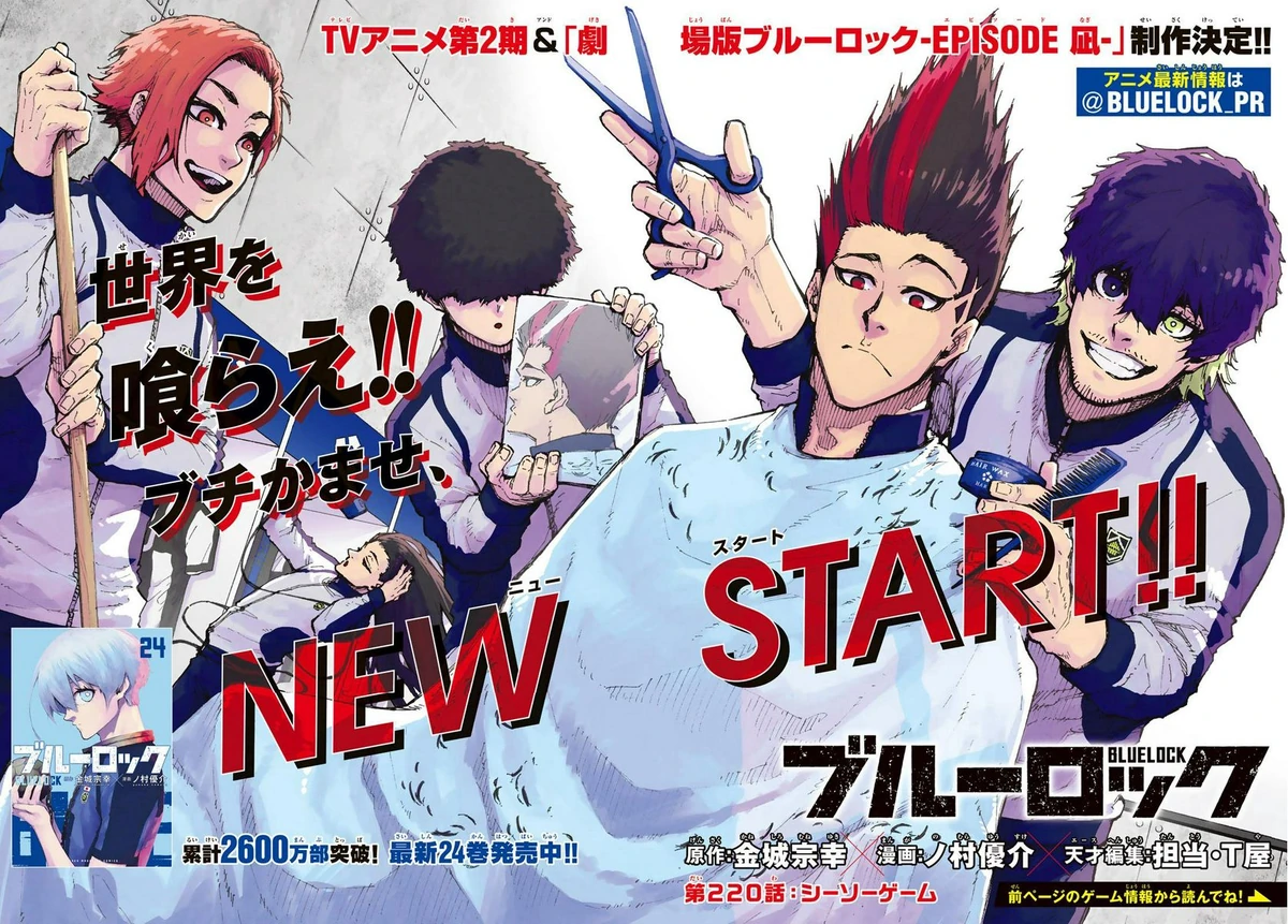 Capítulo 220 | Wiki Blue Lock | Fandom