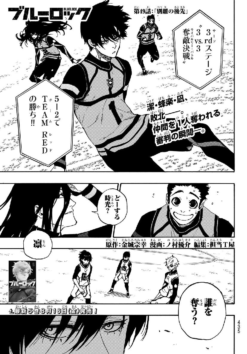 Chapter 49 | Blue Lock Wiki | Fandom